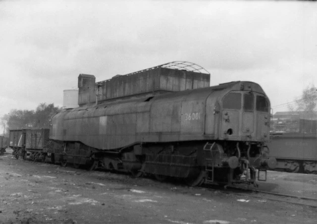 PHOTO SR Leader Class Loco No.36001 At Eastleigh On 3Rd October 1950 £2 ...