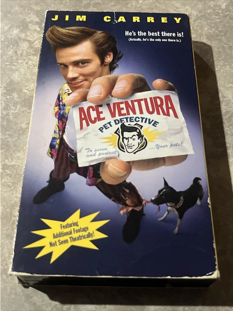 ACE VENTURA: PET Detective VHS 1994 Jim Carrey £3.78 - PicClick UK