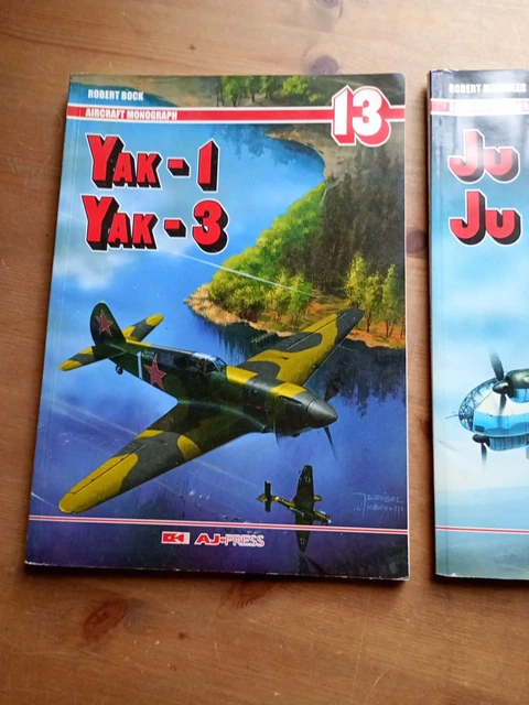 AIRCRAFT MONOGRAPH JU Ju 188 388 Yak 1 3 Ah Press Magazine Job Lot ...
