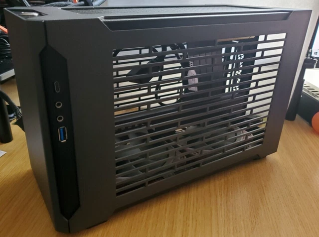 SLIGER SM560 MINI itx PC Case Slate Grey w/ Noctua 120mm fans EUR 212 ...