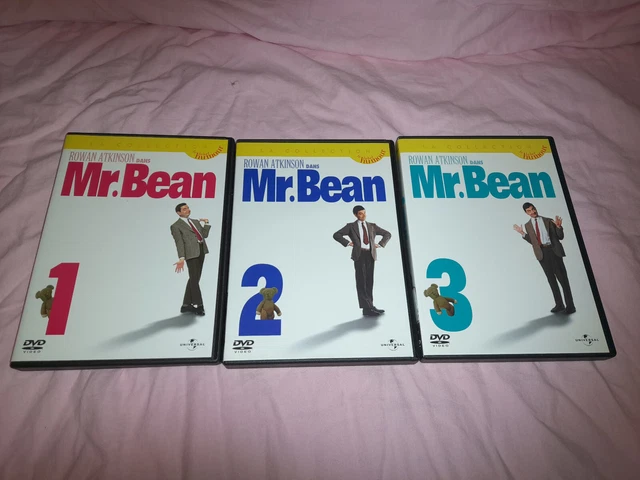 3 DVD MR Bean Rowan Atkinson 1 + 2 + 3 EUR 12,99 - PicClick FR
