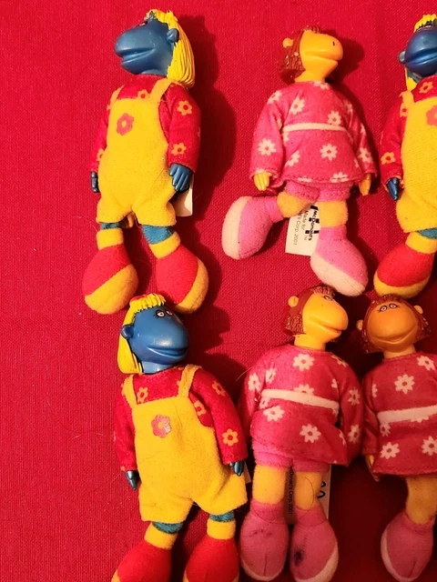 12 X VINTAGE Tweenies Mcdonalds Happy Meal Toys Jake Fizz Bella 2001 £7 ...