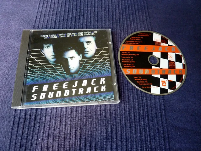 CD SOUNDTRACK OST BOF FREEJACK Ministry Jesus & Mary Chain Scorpions ...