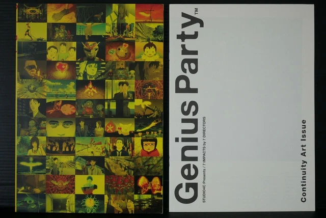 GUIDA UFFICIALE DEL Genius Party (Shoji Kawamori, Masaaki Yuasa ecc ...