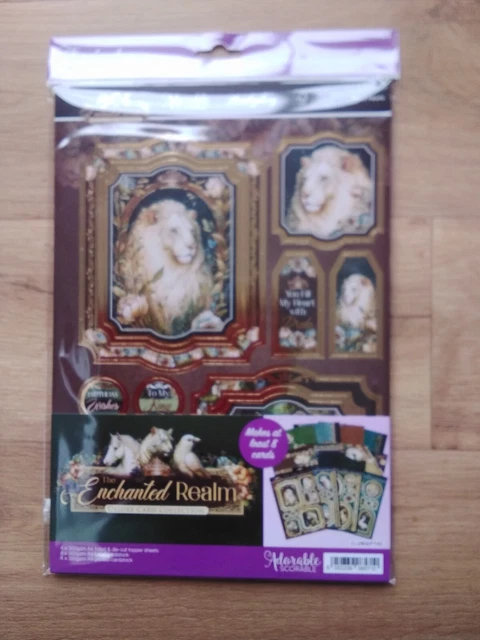 THE ENCHANTED REALM Card Making Kit BNIP £4.20 - PicClick UK