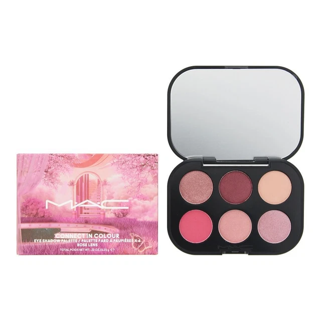 MAC CONNECT IN Colour Eye Shadow Palette Rose Lens 6.25g For Women £30. ...