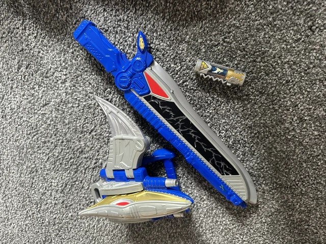 POWER RANGERS DINO Charge Gold Ptera Morpher & épée bleue et chargeur ...