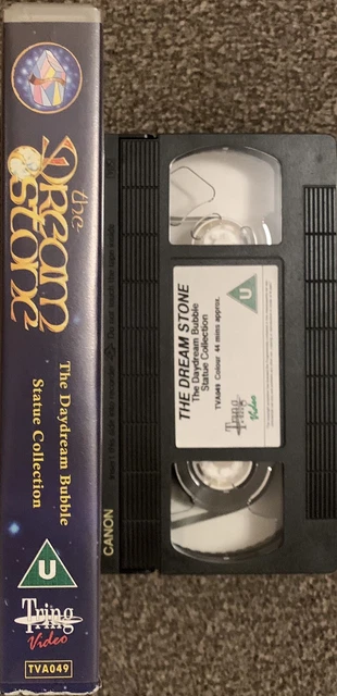 THE DREAM STONE The Daydream Bubble/Statue Collection-Animated-Vhs ...