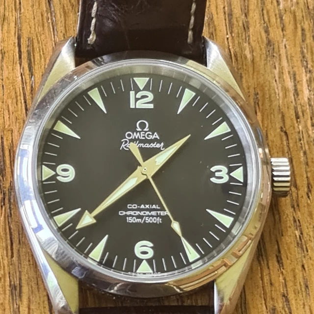 OMEGA RAILMASTER CO-AXIAL chronometer 39.2 mm £2,282.17 - PicClick UK