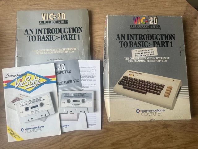 AN INTRODUCTION TO BASIC: Part 1 Commodore Vic-20 Computer Programming ...