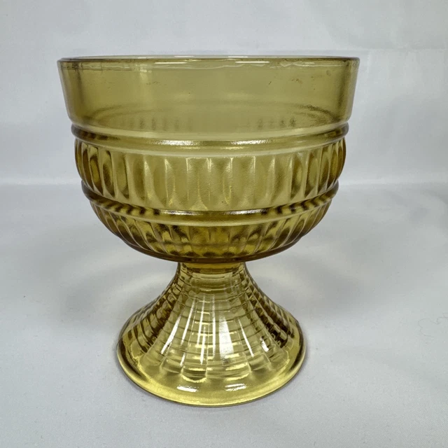 VINTAGE EAPG YELLOW Compote Candy 🍬 Dish MCM $24.87 - PicClick AU