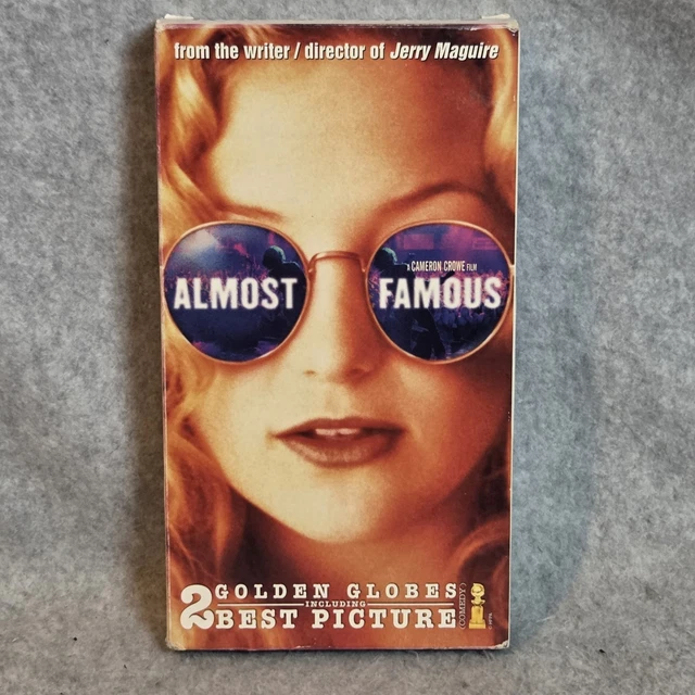 ALMOST FAMOUS 2001 VHS Billy Crudup Kate Hudson Philip Seymour Hoffman ...