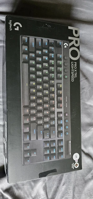 LOGITECH G PRO X TKL Mechanical Gaming Keyboard, GX Brown QWERTY UK ...