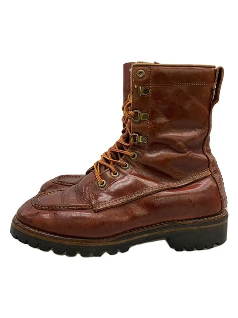 LACE-UP BOOTS/UK8/BRW/LEATHER/9068-9 41211 £254.71 - PicClick UK