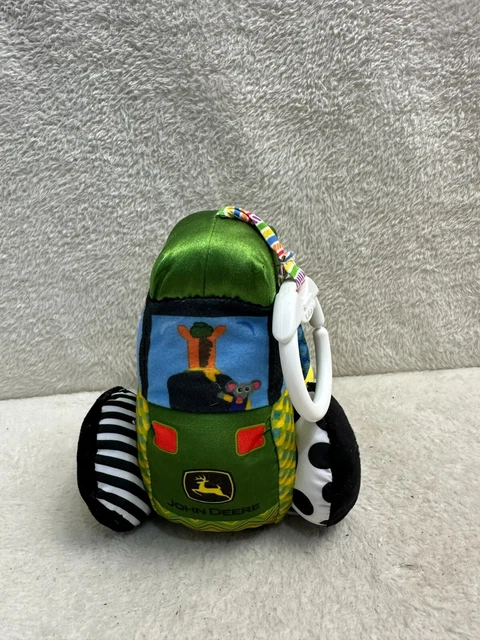 LAMAZE JOHN DEERE tractor soft toy plush £10.99 - PicClick UK