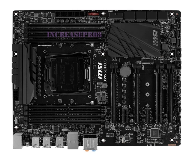 MSI X99S SLI PLUS Motherboard Socket LGA 2011-3 Intel X99 DDR4 ATX USB3 ...