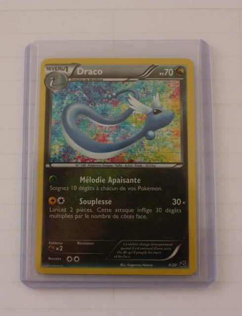 CARTE POKEMON DRACO HOLO 4/20 COFFRE DES DRAGONS EUR 25,00 - PicClick FR