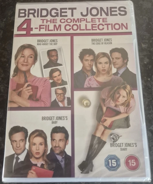 BRIDGET JONES: THE Complete 4-film Collection DVD (2025) Renée ...