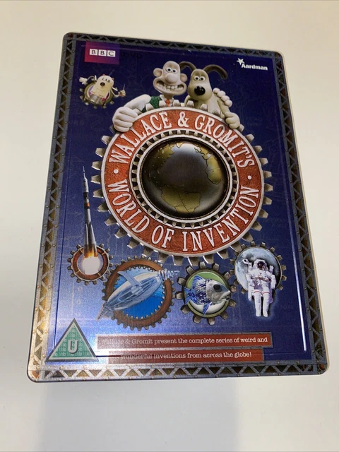 WALLACE & GROMIT'S World of Invention Complete Series DVD Steelbook ...