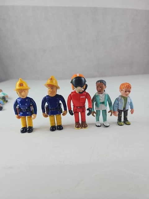 FIREMAN SAM FIRE Figures Toy Bundle Cbeebies 4" Toys £18.00 - PicClick UK
