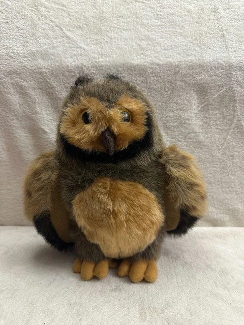 VINTAGE TCC CONTINUITY holding browl owl soft toy plush £9.99 - PicClick UK