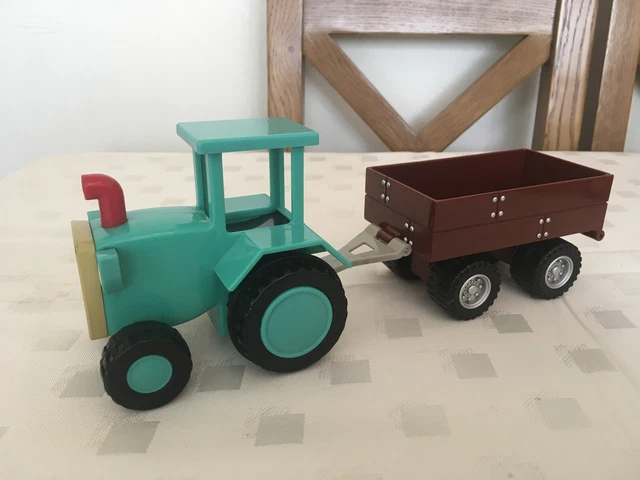 BOB THE BUILDER Travis Tractor Withtrailer. Cbeebies £14.99 - PicClick UK