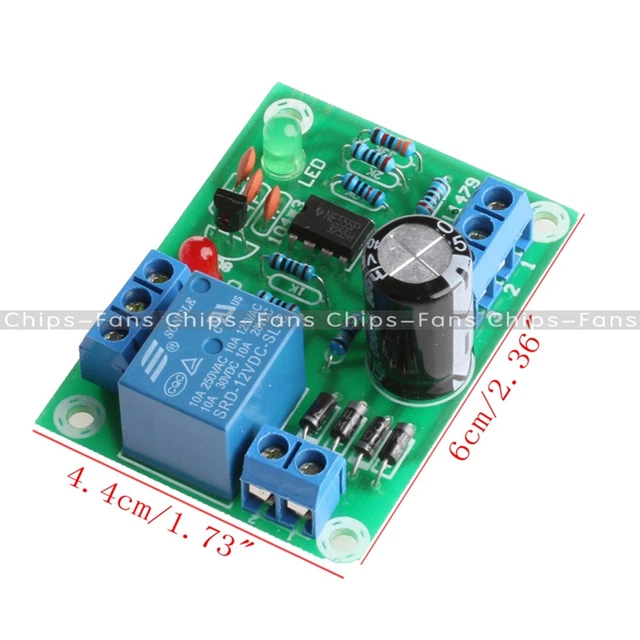 LIQUID LEVEL CONTROLLER Sensor Module Water Level Detection Sensor 9V ...