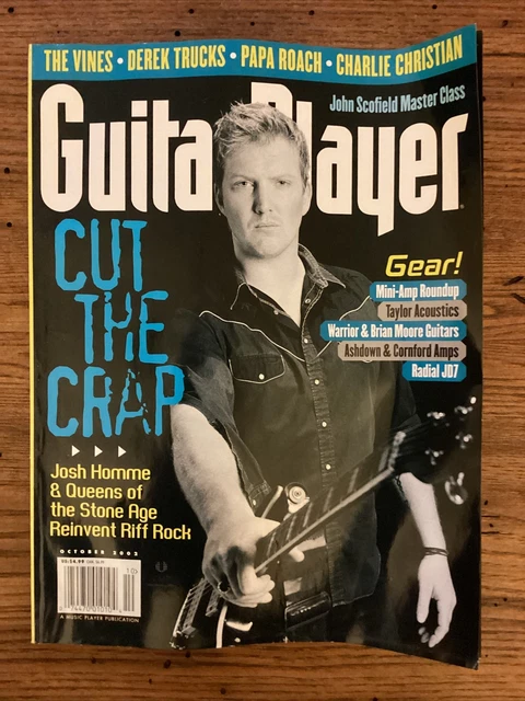 GITARRIST 2002 JOSH Homme The Vines Derek Trucks Papa Roach Charlie ...