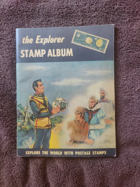 THE EXPLORER STAMP Album 1961 - Clean Unused with no stamps inside £12. ...