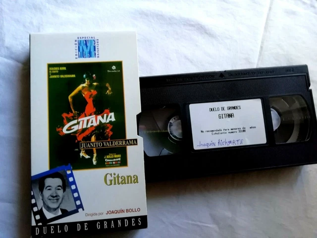GITANA CINTA VIDEO VHS Juanito Valderrama Dolores Abril El Guito ...
