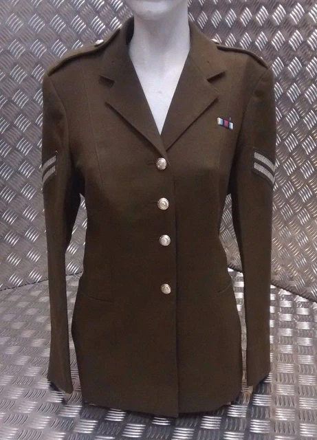 NO2 JACKE BRITISCH Damen Alte Muster Uniform Khaki/Army Grün - Alle ...