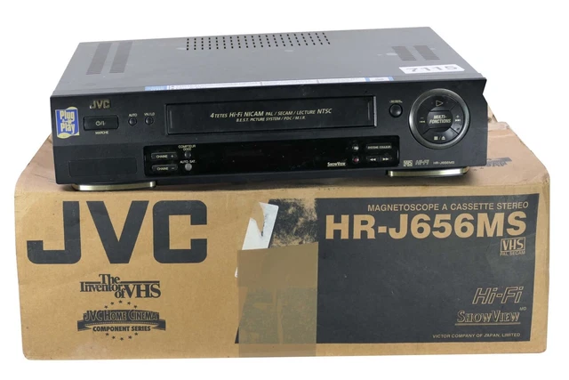 JVC HR-J656MS | Magnétoscope VHS | PAL, SECAM & NTSC | BOXED EUR 399,99 - PicClick FR