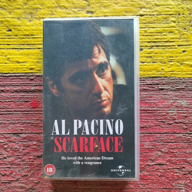 AL PACINO SCARFACE VHS Tape Original £5.15 - PicClick UK