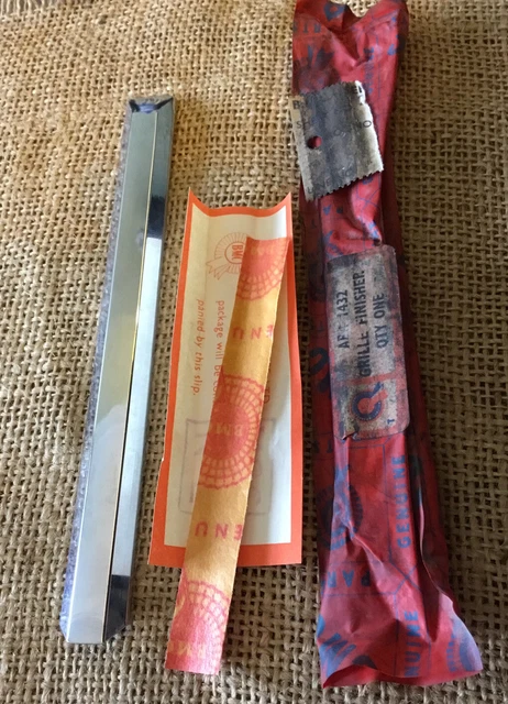 1 VERY RARE Nos Original Bmc Morris Mini Super Grille Finisher / Ara ...