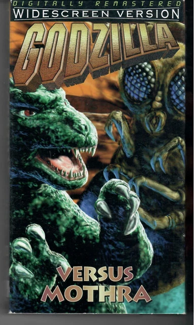 GODZILLA VERSUS MOTHRA (VHS) SP Mode & Widescreen Release! £4.45 ...