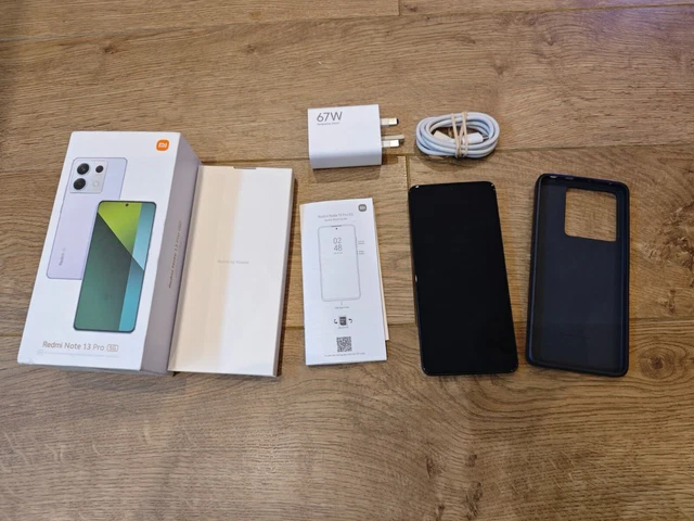 XIAOMI REDMI NOTE 13 Pro (UK) 256GB Storage 8GB RAM Android Smartphone ...