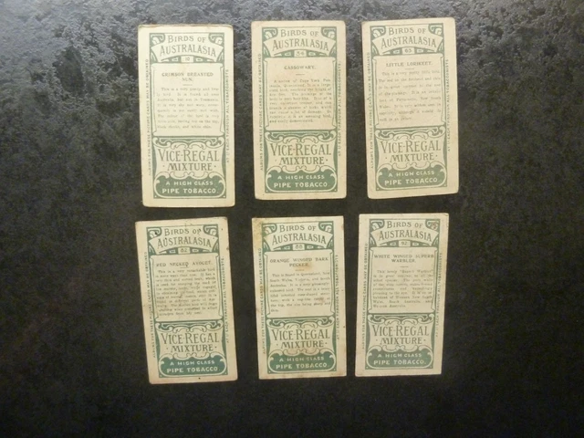 WILLS BIRDS OF Australasia Vice Regal £2.03 - PicClick UK
