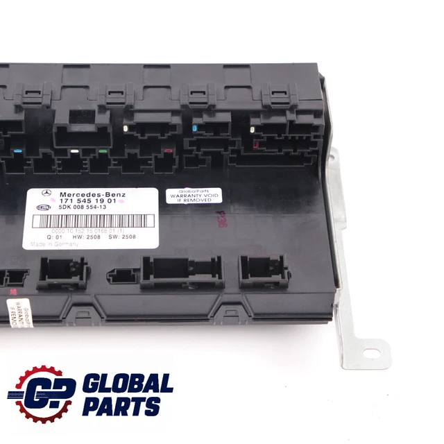 MERCEDES SLK R171 Fuse Box Rear SAM Relay Control Unit Module ...