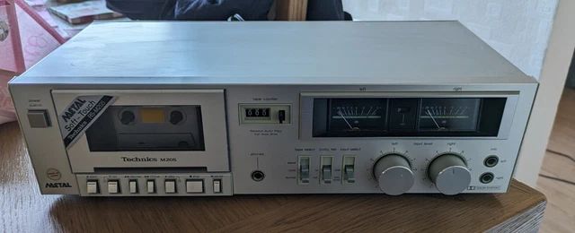 VINTAGE RETRO TECHNICS RS-M205 Stereo Cassette Deck £42.00 - PicClick UK