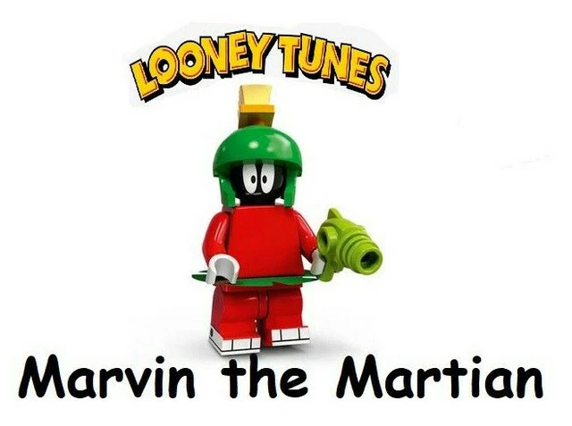 LEGO LOONEY TUNES Collectable Minifigures #10 Marvin Martian Space Jam ...