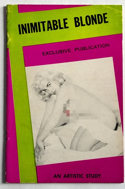 INIMITABLE BLONDE – Vintage Pinup Digest Magazine (1950s) £44.96 - PicClick UK