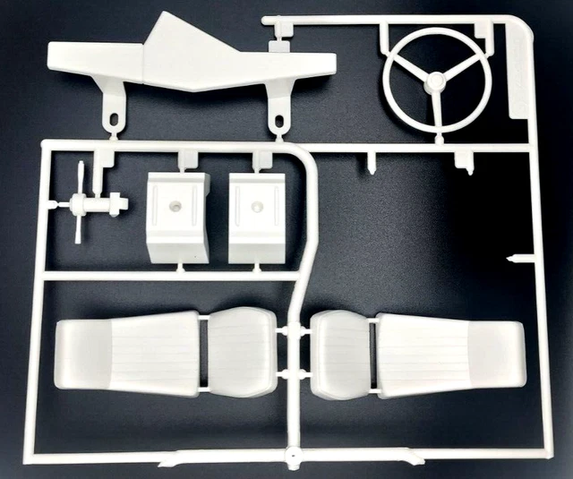 1/14 TAMIYA TRUCK Grand / King Hauler, Interior parts, Seats, Dash ...