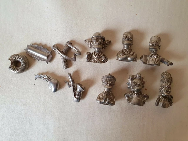 SIMPSONS CLUEDO SPARES metal Simpsons characters Simpsons cluedo ...