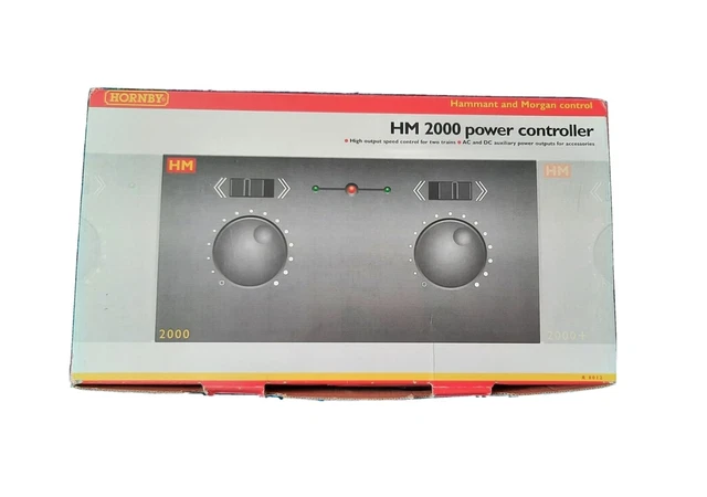 HORNBY MODEL RAILWAY HM2000 twin D.C. controller £76.00 - PicClick UK