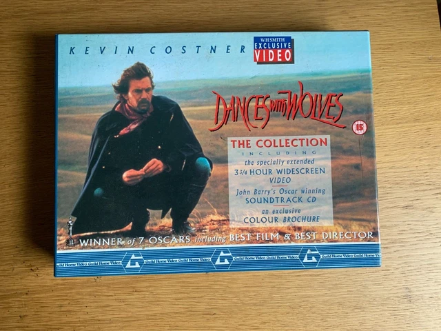 DANCES WITH WOLVES VHS and CD WH Smith Exclusive Video Collection £15. ...