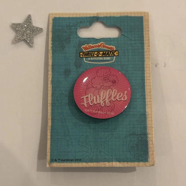 BLACKPOOL PLEASURE BEACH Wallace And Gromit “Fluffles” Pin Badge £4.88 ...