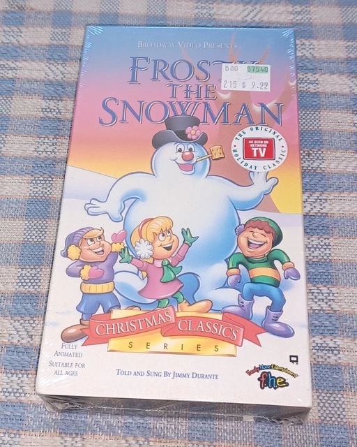 F.H.E. FROSTY THE Snowman VHS Video Tape 1969 VTG Christmas Classic NEW ...