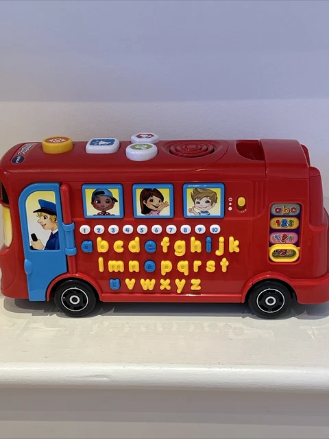 VTECH PLAYTIME BUS with Phonics Interactive Talking Bus Early Years ...
