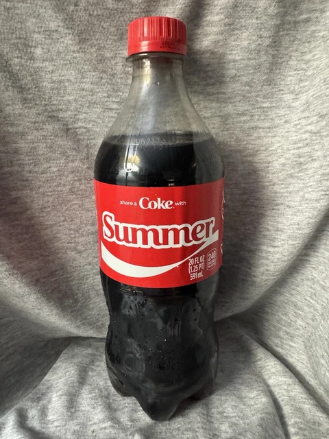 SHARE A COKE with Summer 2025 Personalized Gift Coca Cola Bottle 20oz ...