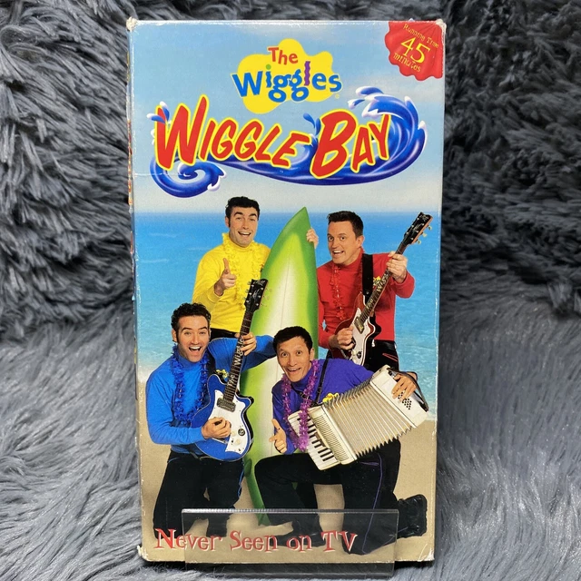 THE WIGGLES WIGGLE Bay VHS 2003 Beach Ocean Kids Music Songs Summer ...